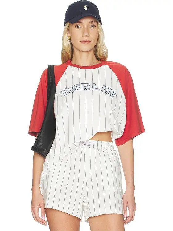 DARLIN Raglan Tee - Benchwarmer
