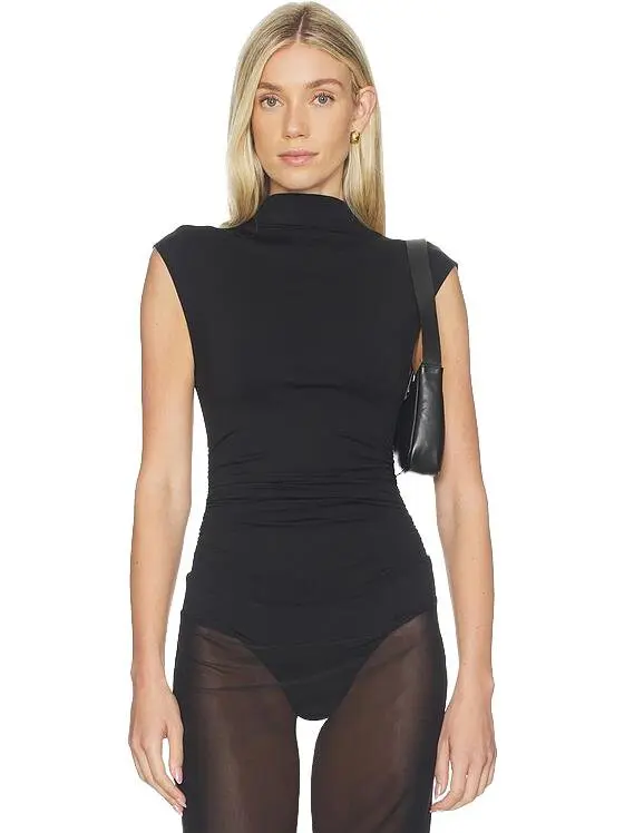 Good American Weightless Sculpting Bodysuit - Black001