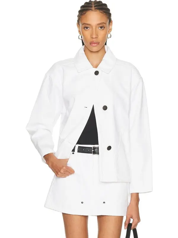 Renggli Denim Work Jacket - Chalk