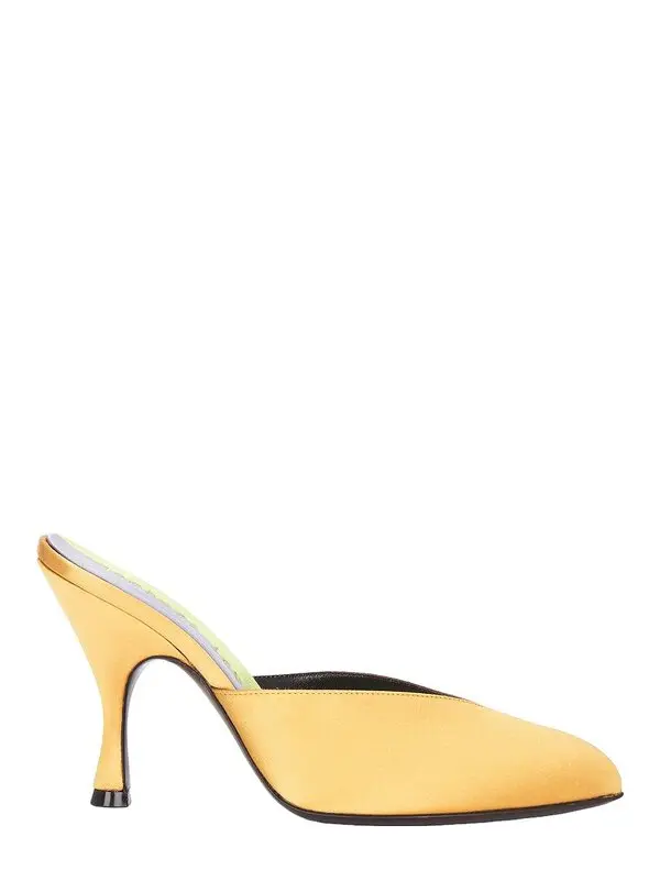 HERBERT LEVINE Milton 95 Satin Mule - Multicolor