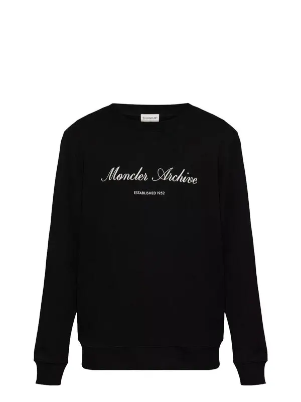 Moncler Logo Sweatshirt - Black