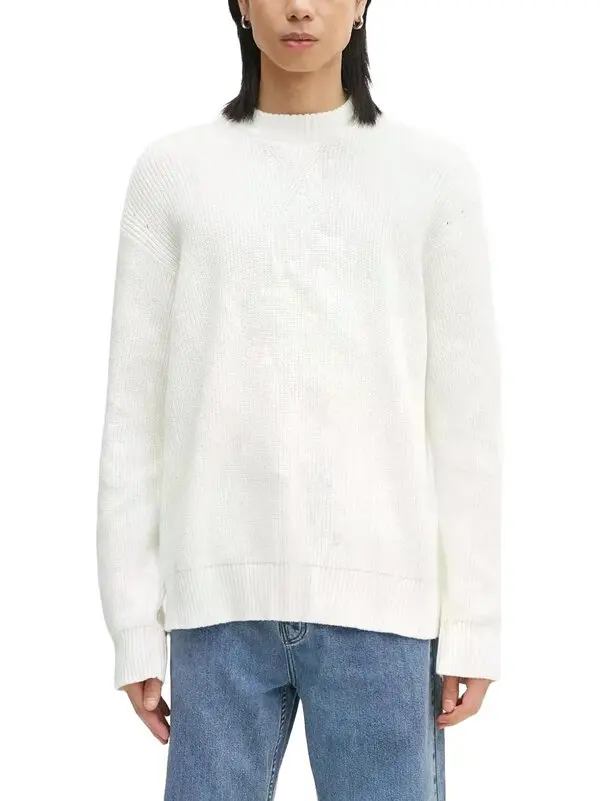 NAPAPIJRI Logo Crew-neck Sweater - White