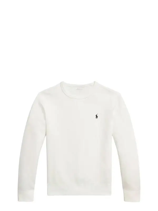 Polo Ralph Lauren Double-knit Logo Sweatshirt - White
