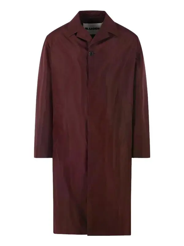 JIL SANDER Button Coat - Red