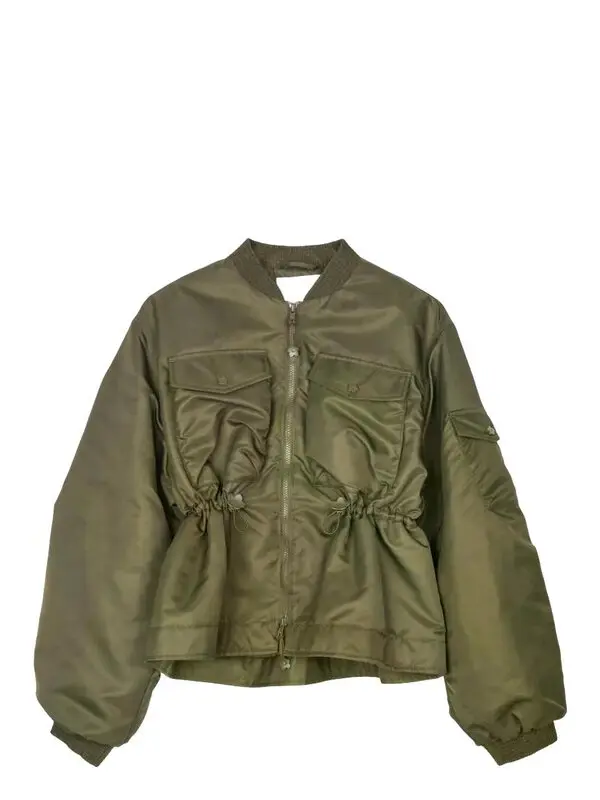 Cecilie Bahnsen Birdie Drawstring Jacket - Green