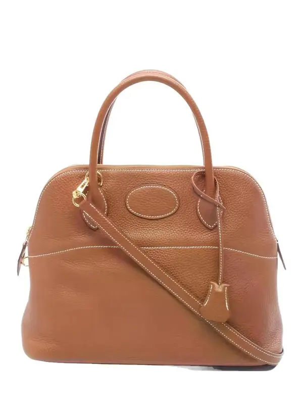 Hermès 2020 Bolide 31 Leather Tote Bag - Brown