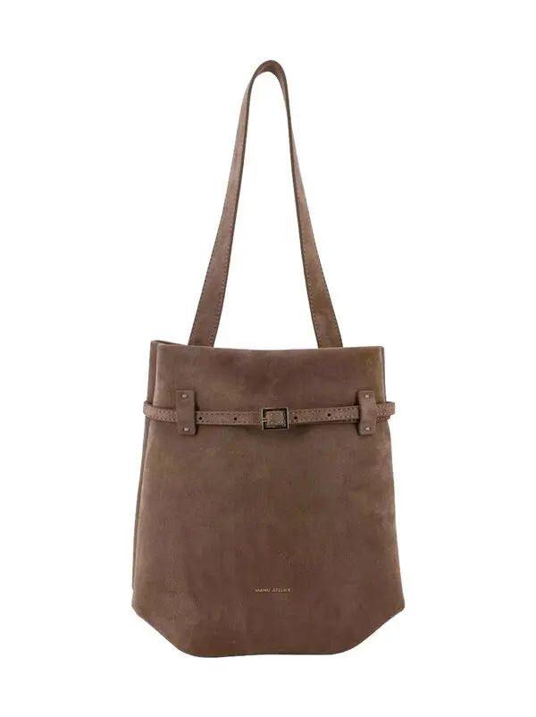 Manu Atelier Mini Du Jour Tote - Brown