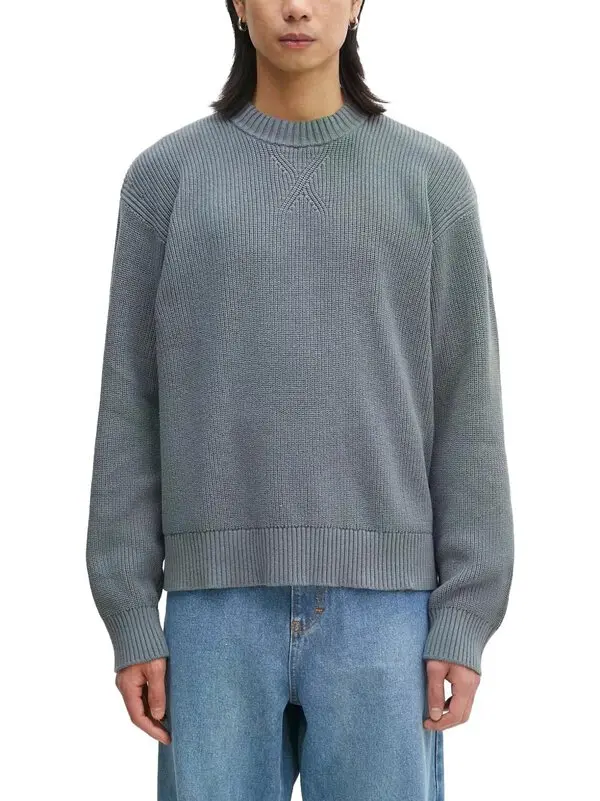 NAPAPIJRI Ribbed Round-neck Sweater - Grey