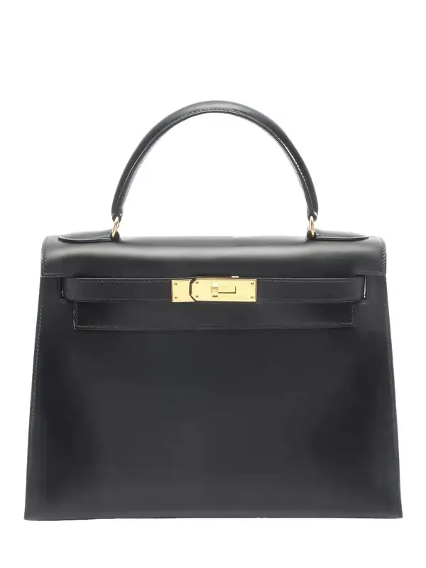 Hermès 1995 28 Kelly Handbag - Black