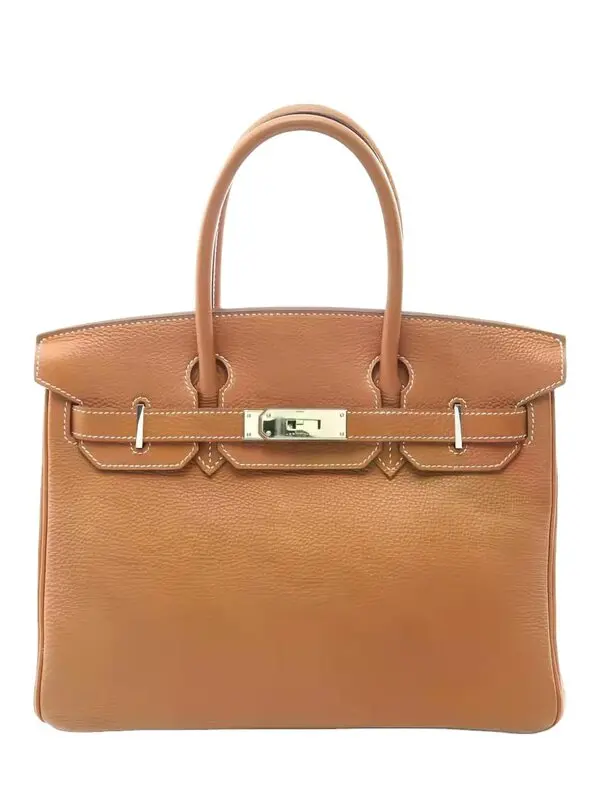 Hermès 2005 Birkin 30 Tote Bag - Brown