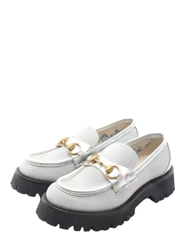 Gucci Horsebit Loafers - Silver