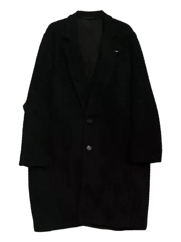 SONGZIO Cocoon Coat - Black