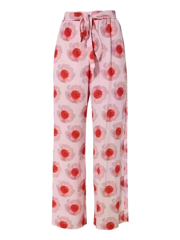 Baum Und Pferdgarten Floral Print Trousers - Pink