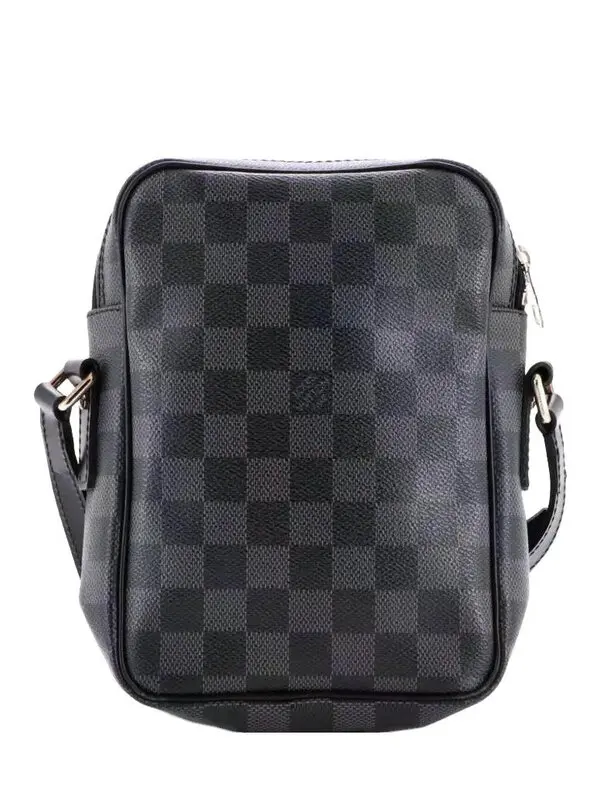 LOUIS VUITTON Damier Graphite Rem Crossbody Bag - Black