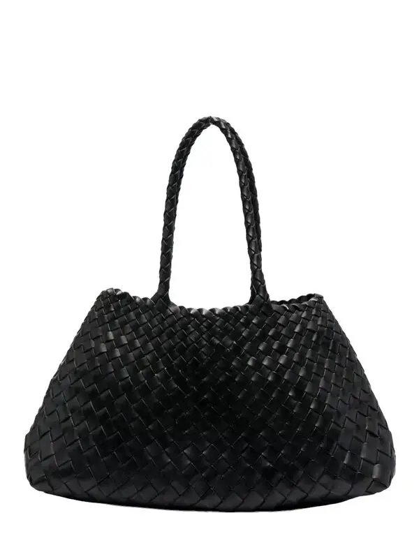 Dragon Diffusion Big Santa Croce Woven Tote - Black