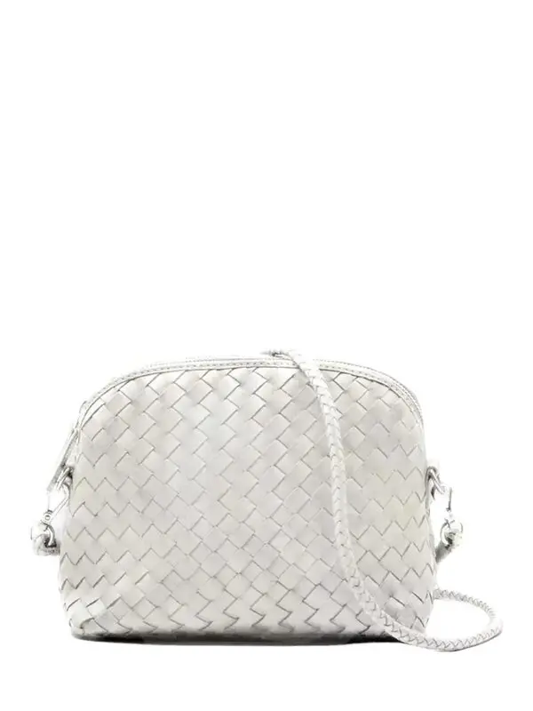 Dragon Diffusion Chunky Fellini Woven Shoulder Bag - White