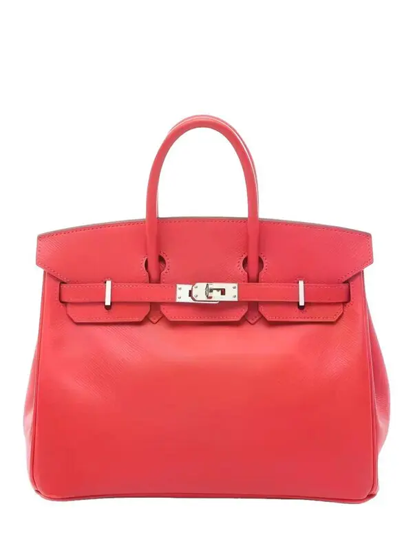 Hermès 2010 Birkin 25 Tote - Red