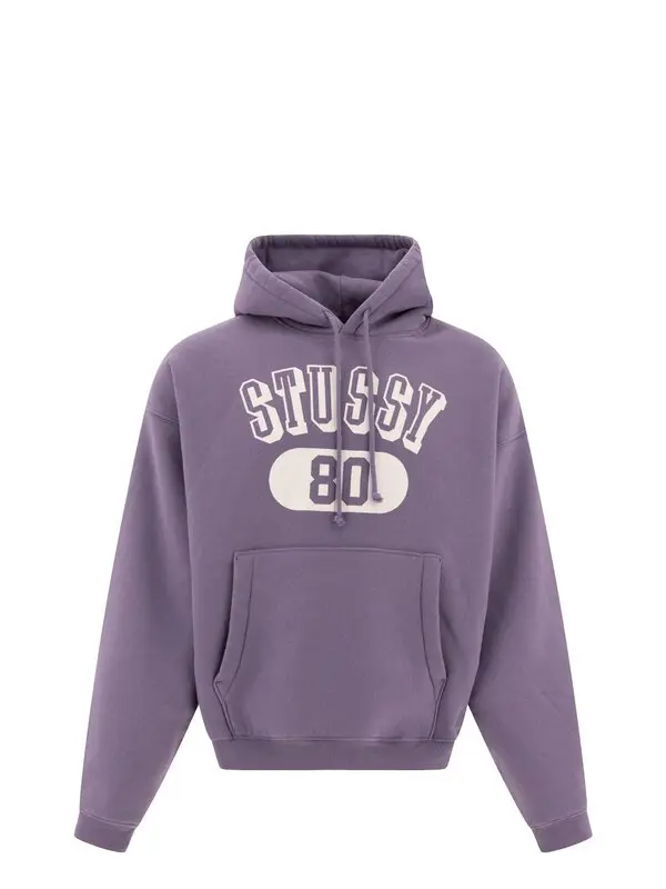 StÜssy Hooded Sweatshirt - Purple