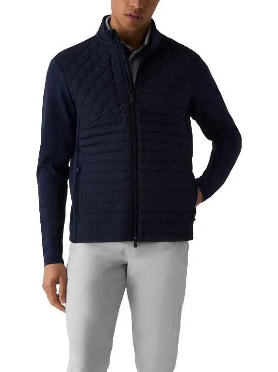Greyson Water Repellent Hybrid Jacket - Maltese Blue