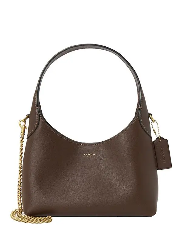 COACH Brooklyn 23 Chain Shoulder Bag - Brown