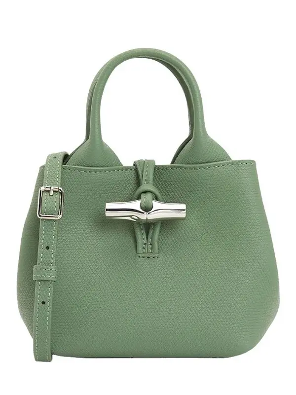 Longchamp Le Roseau Xs Tote - Green