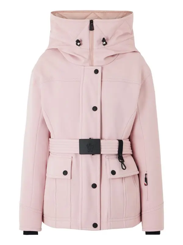 Moncler Isle Stretch-twill Down Ski Jacket - Pink