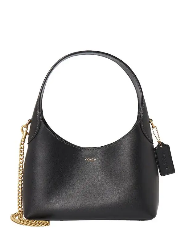 COACH Brooklyn 23 Chain Shoulder Bag - Black