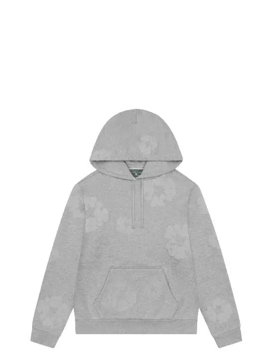 DENIM TEARS Mono Cotton Wreath Hoodie - Grey