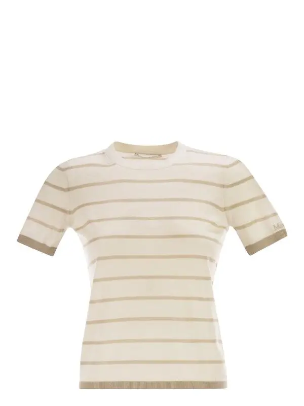 Max Mara Cashmere And Silk Knit Jumper - Ivory/beige