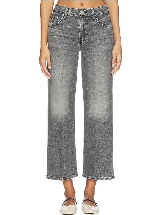 MOTHER The Mid Rise Maven Ankle Jeans - Grey