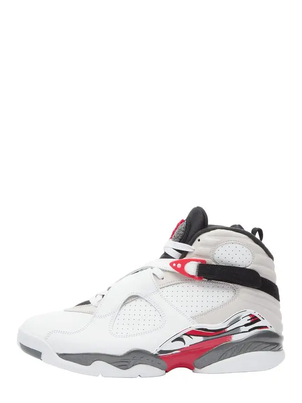 JORDAN 8 Retro Sneaker - White/black/red