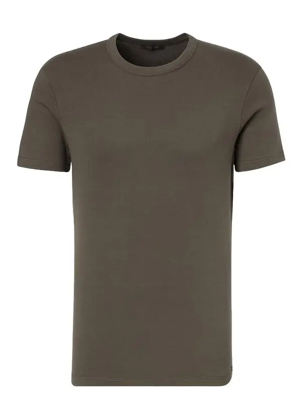 TOM FORD Cotton-blend Jersey T-shirt - Green