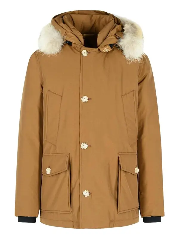 Woolrich Arctic Cotton-blend Parka - Brown