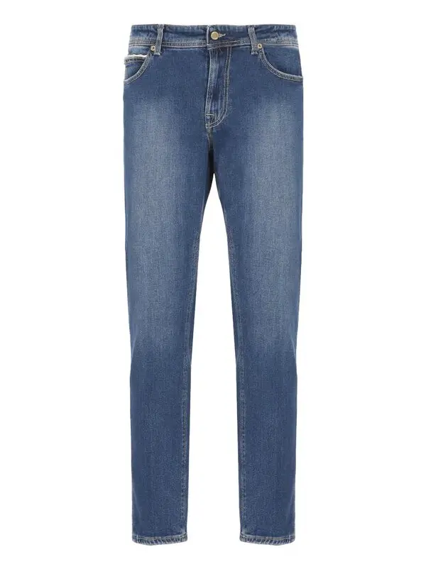 BRIGLIA 1949 Straight Leg Jeans - Blue