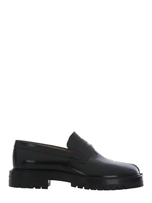 MAISON MARGIELA Leather Loafers - Black