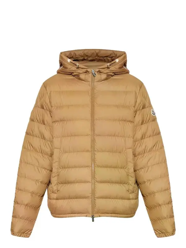 Moncler Padded Hooded Jacket - Neutrals