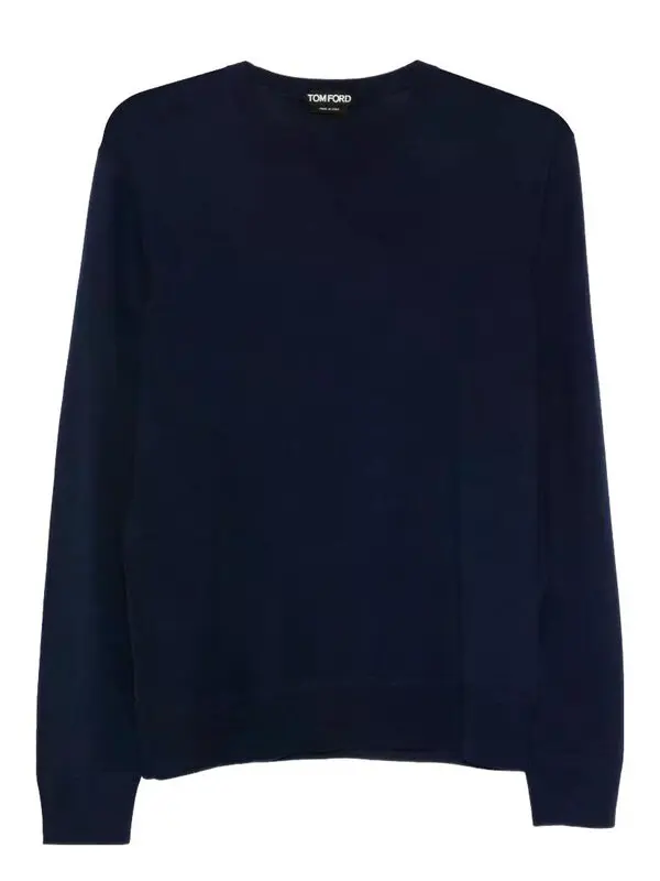 TOM FORD Crew-neck T-shirt - Blue