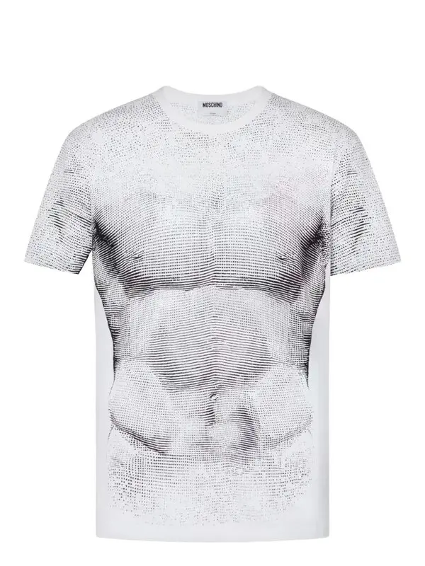 Moschino Print T-shirt - White