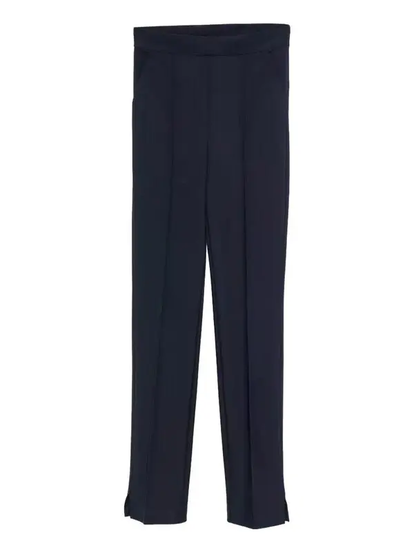Chiara Boni La Petite Robe Seam-detail Trousers - Blue