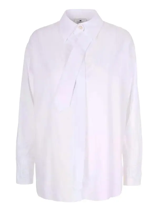 Elisabetta Franchi Tie-cuff Shirt - White