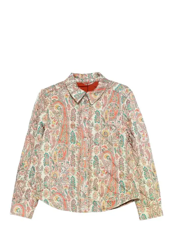 Etro Paisley-print Puffer Jacket - Neutrals