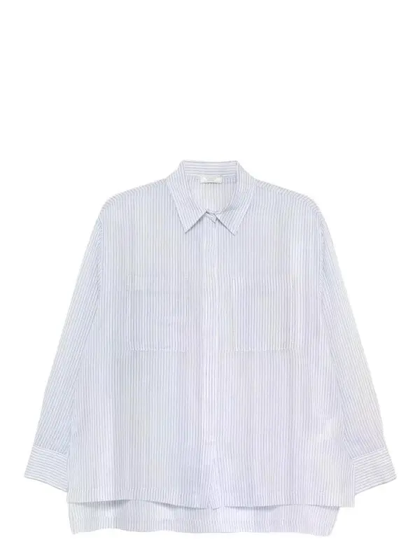 Peserico Striped Shirt - White