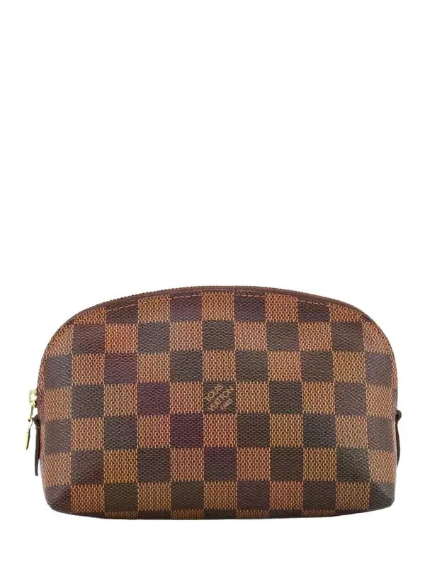 LOUIS VUITTON Damier Pouch Cosmetic Bag - Brown