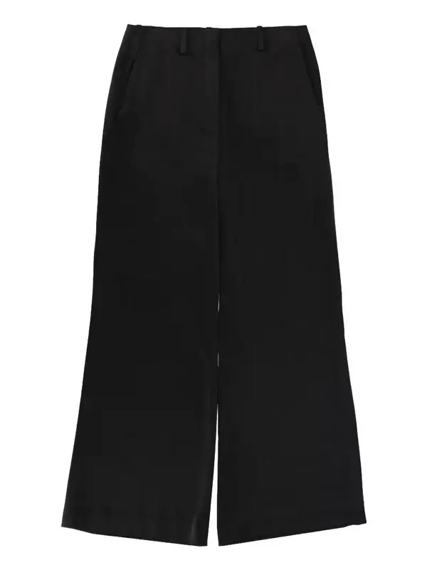 Theory Belt Loops-detail Trousers - Black