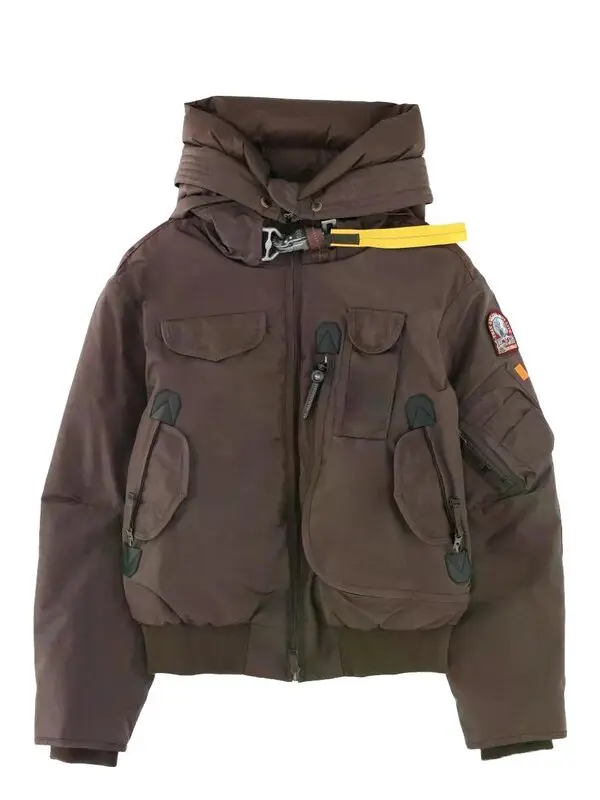 PARAJUMPERS Hooded Pocket Jacket - Brown