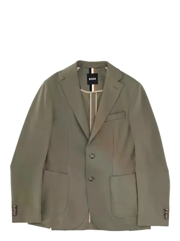 BOSS Buttoned Pocket Jacket - Green