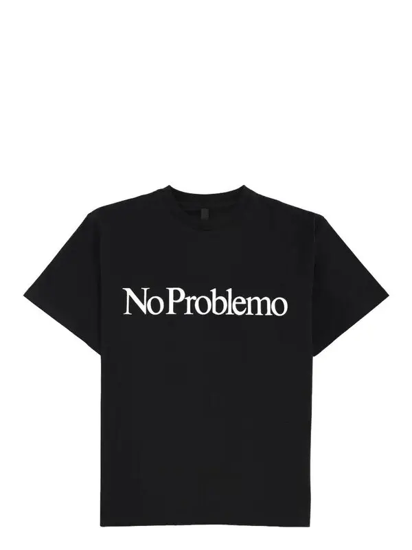 NO PROBLEMO Logo T-shirt - Black