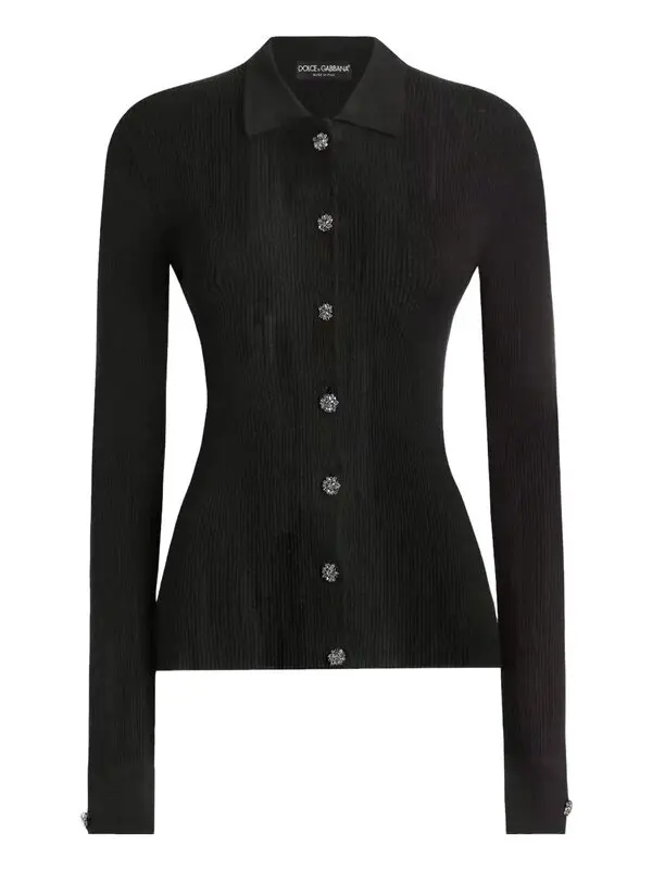 Dolce & Gabbana Buttoned Cardigan - Black