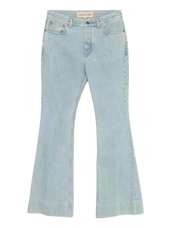 Valentino Garavani Flared Denim Jeans - Blue