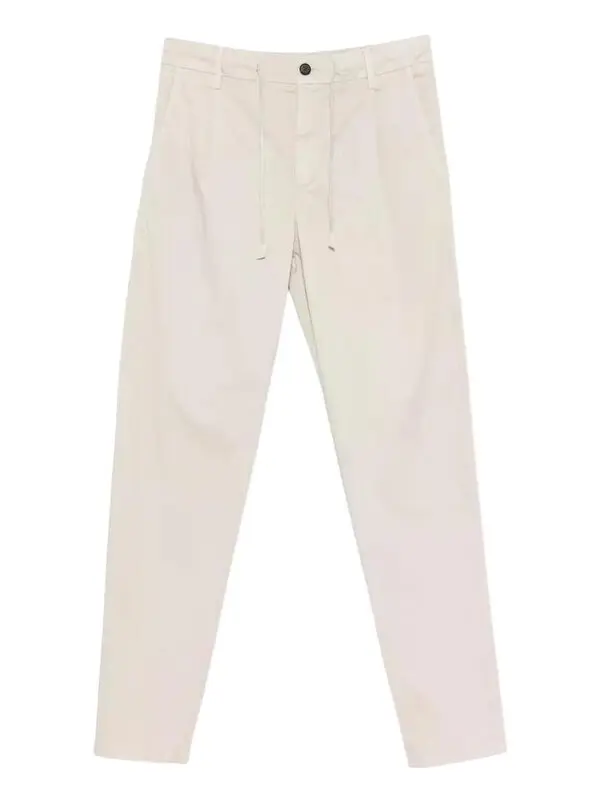 Eleventy Pleated Trousers - Neutrals